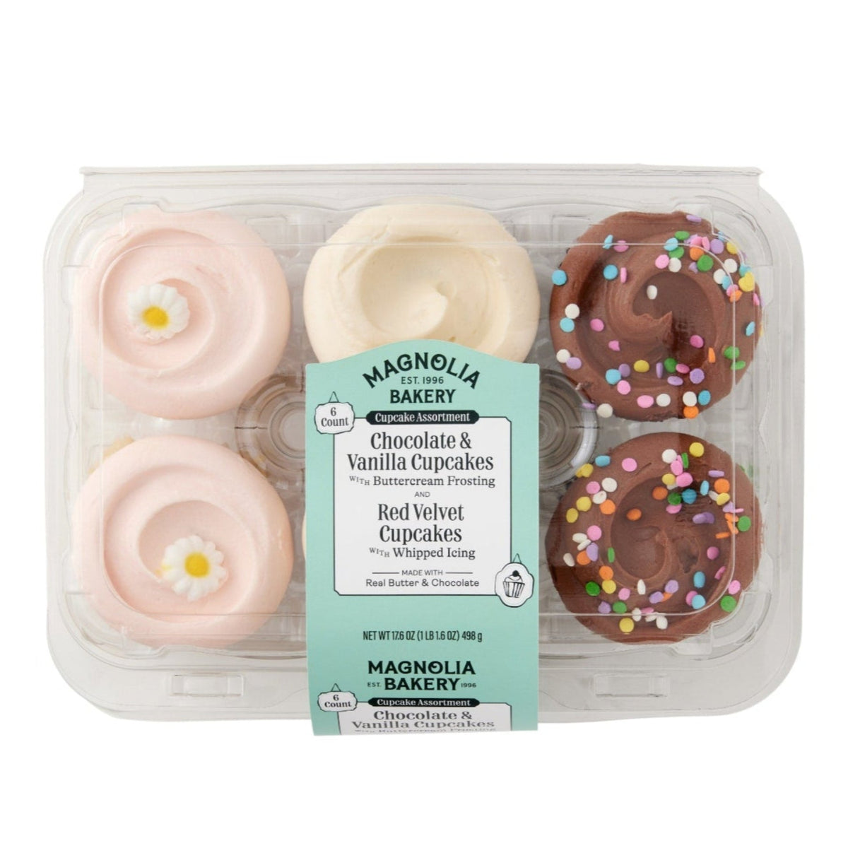 6 Count Cupcake Assortment – Magnolia Bakery